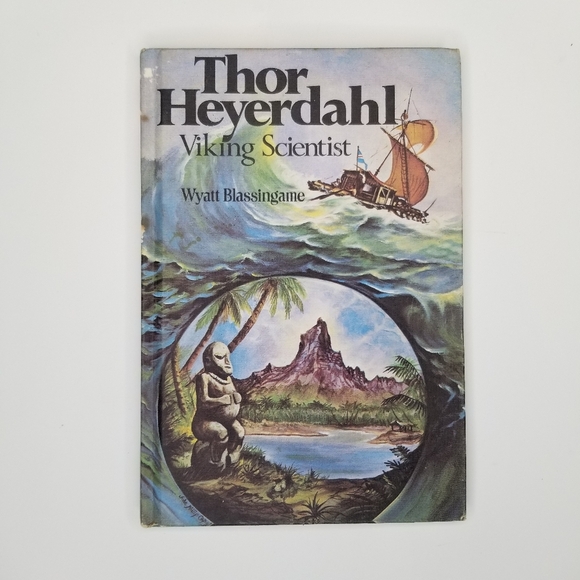 Other | Thor Heyerdahl Viking Scientist By Wyatt Blassingame 1979 ...